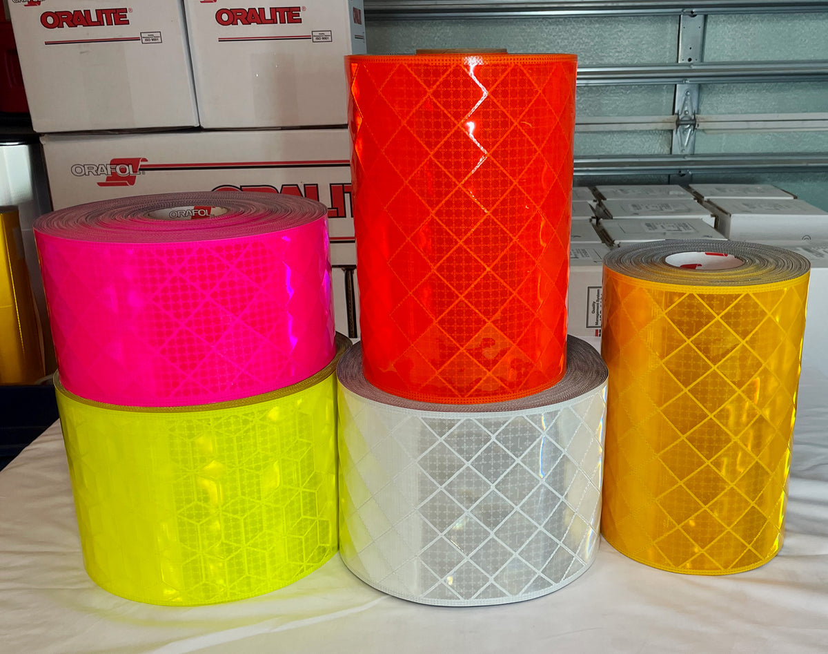 Oralite Roll Up Banner & Sign Material - Reflective - Super Bright & M – Tape Finder Online ...