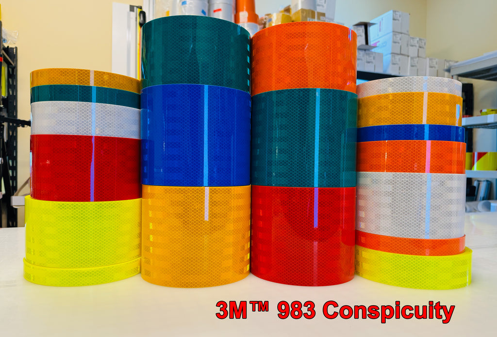 3M Reflective Tapes "BY THE FOOT " (3930 High Intensity - 983 Diamond ...
