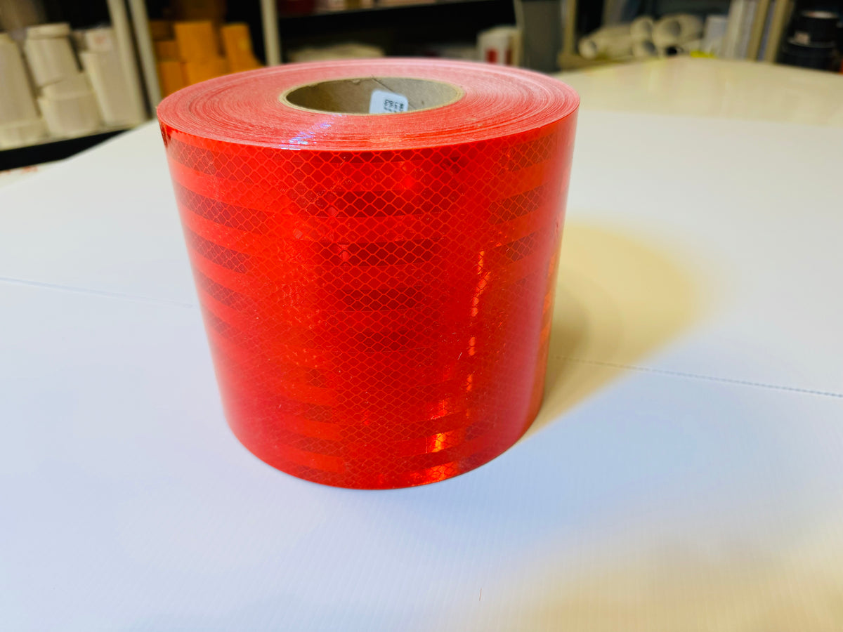 3M™ Diamond Grade 983 Reflective Chevron Striping Rolls - 6" - Lime ...